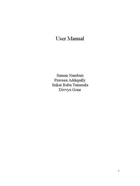 My User Manual Pdf Menu Computing Menu