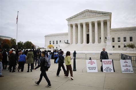 Scotus Arguments Updates Court Considers Affirmative Action In College