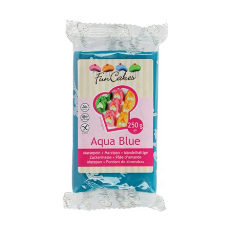 Marzipan Aqua Blue Funcakes