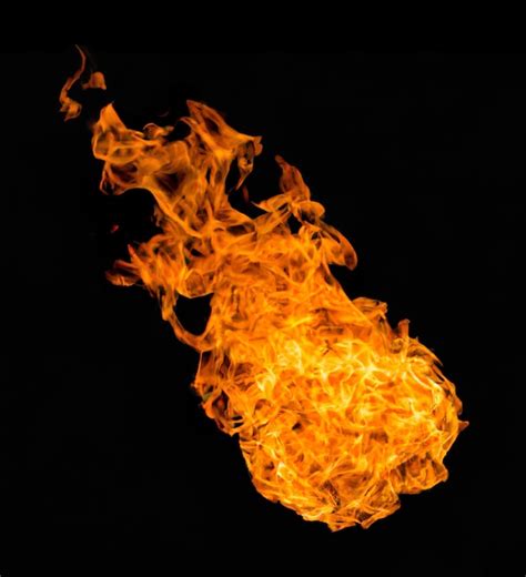 Premium Ai Image Meteorite Or Fireball Ball Of Fire Glowing Magma