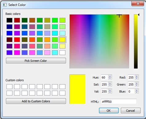 Qt5 Gui How To Create Qcolordialog Codeloop