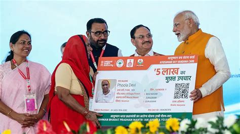 Ayushman Vay Vandana Enrolment Under Ab Pm Jay Touches 10 Lakh Within Three Weeks Check How