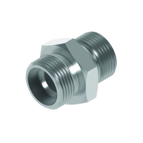 M16 8S X 1 4 BSP Coned M M Body Only Hydraulic Adaptor Flowfit