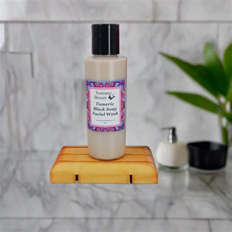 Tumeric Black Soap Facial Wash Sarenzo Beauty