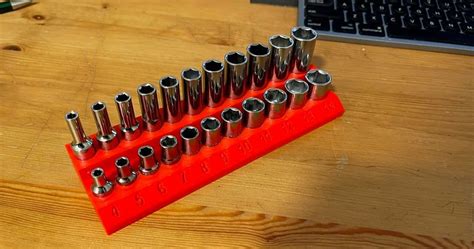 1 4 Drive Metric Socket Set Holders 4 5 6 7 8 9 10 11 12 13