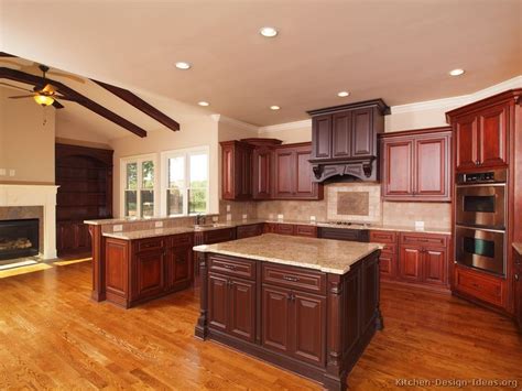 Kitchen Ideas With Dark Cherry Cabinets