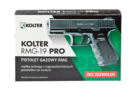 Pistolet gazowy KOLTER RMG PRO do samoobrony bez zezwoleń Sklepik myśliwski