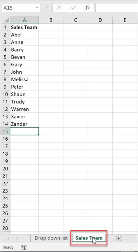 Remove Drop Down List In Excel Excel At Work