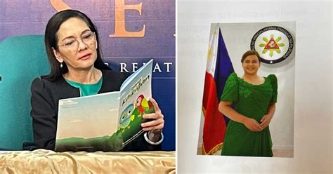 Sen Risa Hontiveros Nakatanggap Ng Kopya Ng Libro Ni Vp Sara Duterte