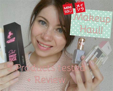 MINISO Makeup haul || 5 Products tested + Review || ~ ~ MonStar's ...