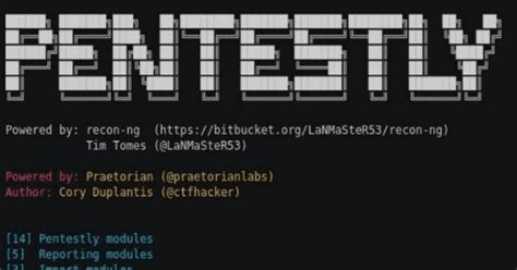Pentestly A Python And Powershell Internal Penetration Testing