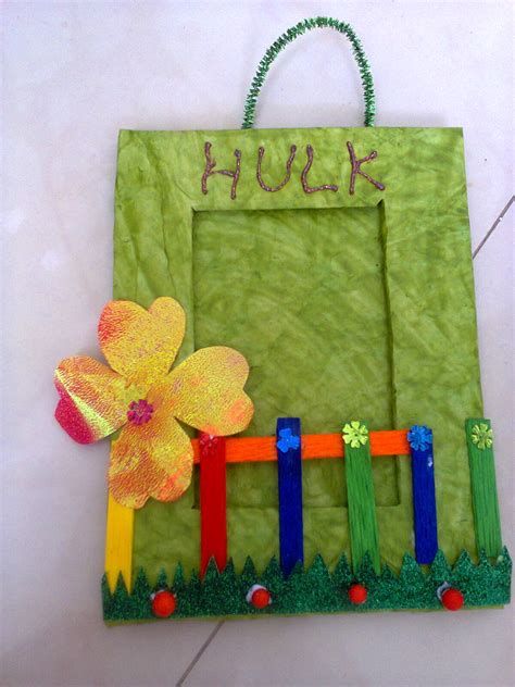 CRAFTIS CORNER PHOTOFRAME Ice Cream Coloure Sticks