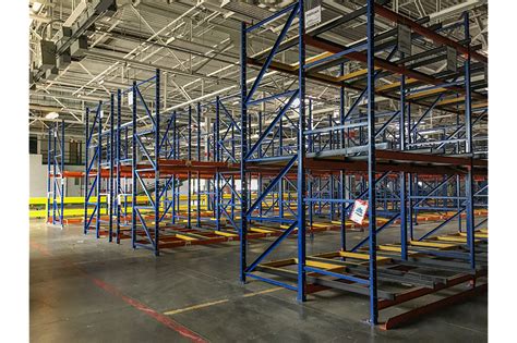 Used Structural Push Back Rack