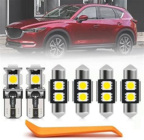 Amazon Nsautolighting 9pcs CX 5 LED Interior Lights Bulb Kit For