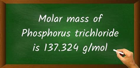 Pcl3 Phosphorus Trichloride Molar Mass With Calculations