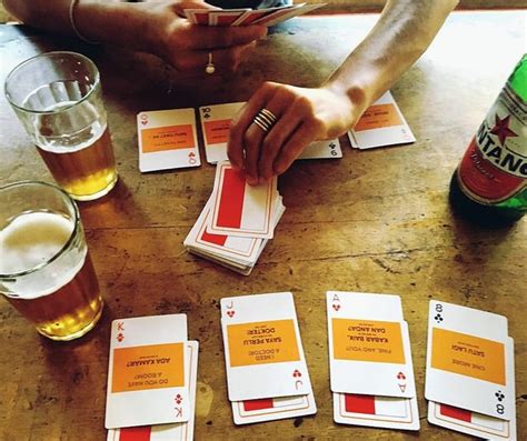 Learning The Local Lingo While Playing Card Games In Indonesia R