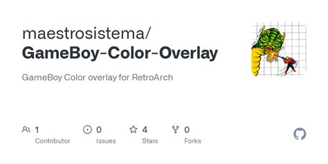 GitHub Maestrosistema GameBoy Color Overlay GameBoy Color Overlay For RetroArch