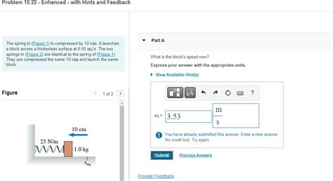 Solved 2 Of 2Problem 10 22 Enhanced With Hints And Chegg