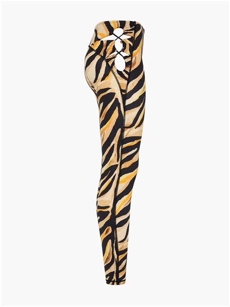 Wildcat High Waist Leggings In Brown And Multi Savage X Fenty Netherlands