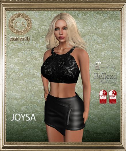 Second Life Marketplace Cero Style Joysa Outfit Black