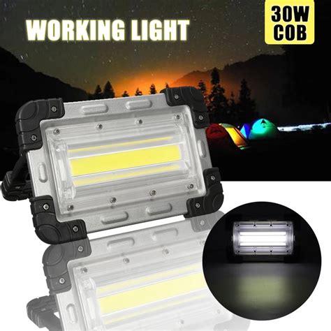30w Cob Rechargeable Led Flood Light Portable Led Flood Light Lamp