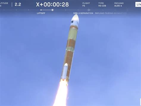 【速報】h3ロケット3号機打ち上げ成功搭載衛星の「だいち4号」（alos 4）とは Uchubiz