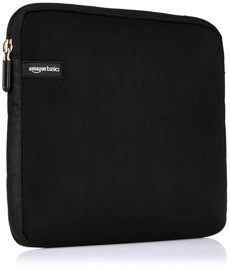 Amazon Basics Inch Laptop Sleeve Protective Case With Zipper Black Amazon Com Au