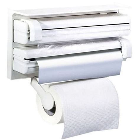 Кухонный тройной держатель Triple Paper Dispenser 3 в 1 для бумажных ...