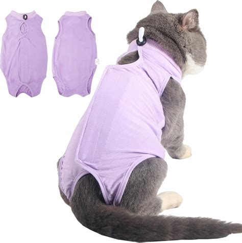 Breathable Cat Onesie For Cats After Surgery Spay Neuter Cat Recovery