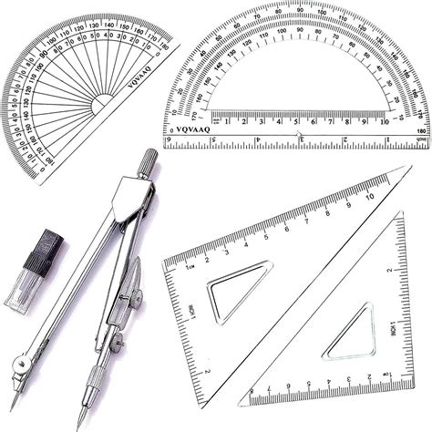 Triangle Ruler Drawing