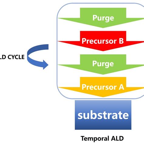 Schematic Illustrations Of The Ozone Based Atomic Layer Deposition Download Scientific Diagram