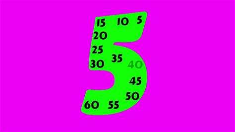 Easy Skip Counting: Skip Count By 5 With This Simple Song (Lesson 31b) - YouTube