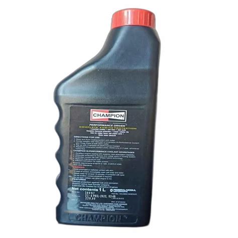 Synthetic Liquid Champion High Performance Engine Coolant 1 3