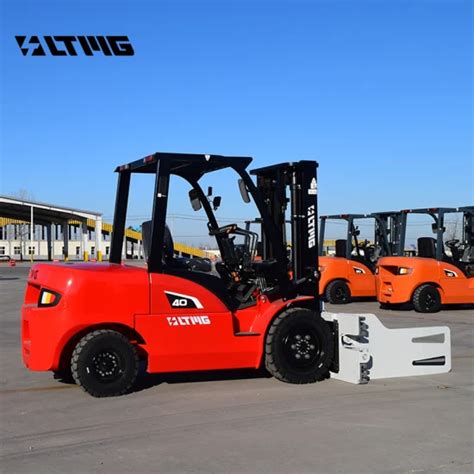 Ltmg Fd40 4 Ton 4000kg Four Wheel Driver Forklift Diesel Forklift Epa