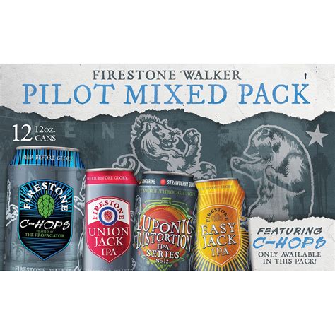 Firestone Walker Pilot Mixed Pack 12 Fl Oz Can 12 Pk