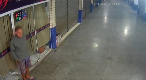 Imagens Mostram Homem Suspeito De Furtar Loja Em Região Central De Frg