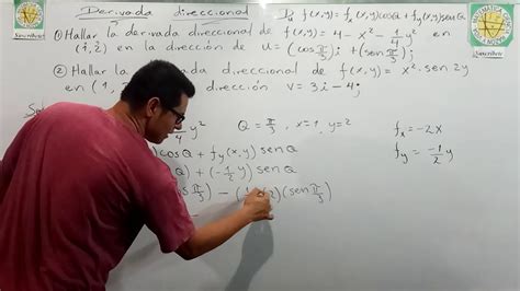 DERIVADA DIRECCIONAL YouTube