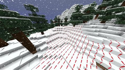 Powdered Snow Differentiated From Normal Snow Minecraft Texture Pack