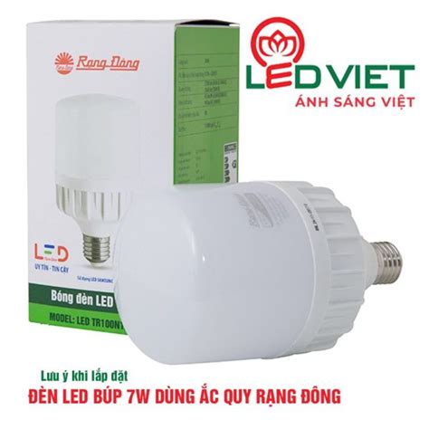 Đèn led búp W dùng ác quy rạng đông LED A N VDC W E