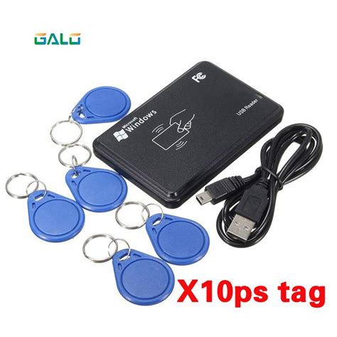 Leitor Rfid Para Controle De Acesso 125khz Preto U Grandado