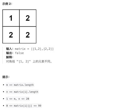 Python Leetcode 766 托普利茨矩阵 Csdn博客