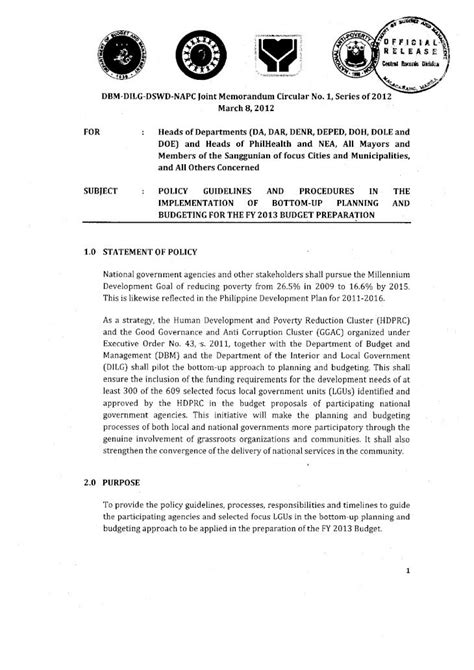 PDF Joint Memorandum Circular No Series DOKUMEN TIPS