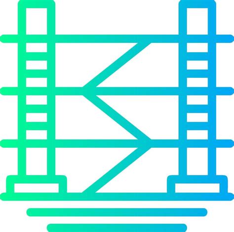 Scaffold Linear Gradient Icon 39517364 Vector Art At Vecteezy