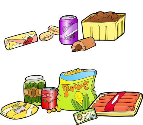 Dibujos Animados De Comida Chatarra Vector Premium The Best Porn Website