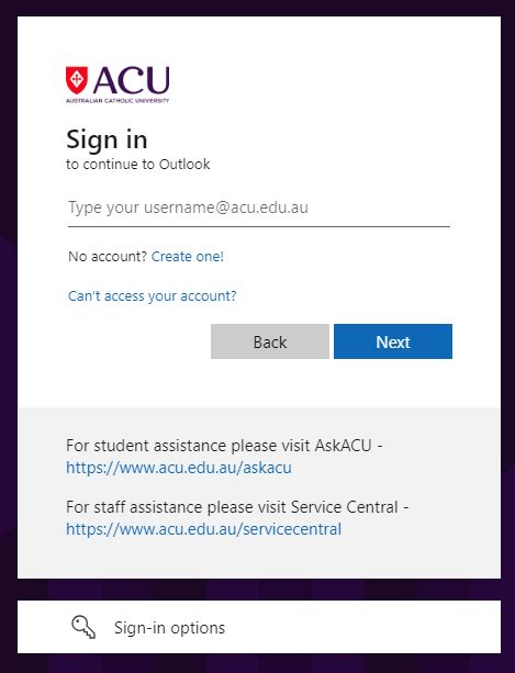 How Do I Reset My Acu Password If I Forget It Staff Australian