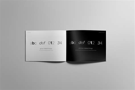 Gestalt Principles Typography Book On Behance