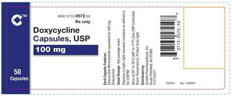 Doxycycline Fda Prescribing Information Side Effects And Uses
