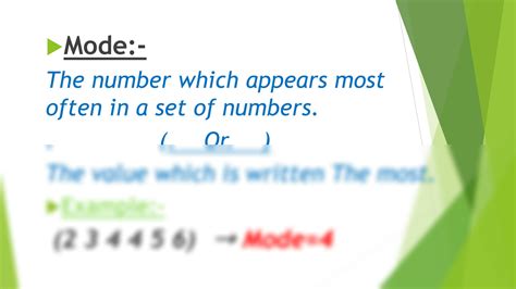SOLUTION Definition Of Mode Median And Mean With Example By Princess Aliraza Studypool