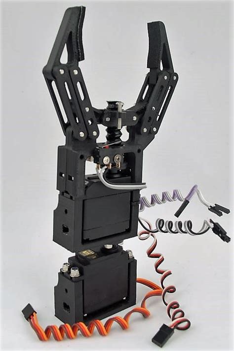 Andromina Robot V20 Robotic Gripper And Arduino Tutorial About A Robotic Clamp With Arduino