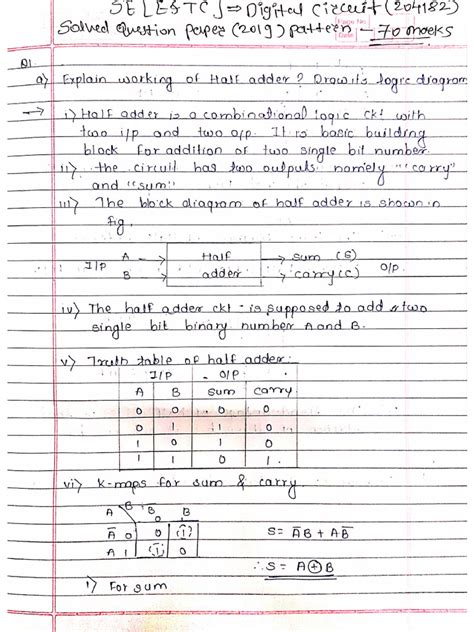 Dc Solved Question Paper 2019 Pattern 70 Marks Pdf